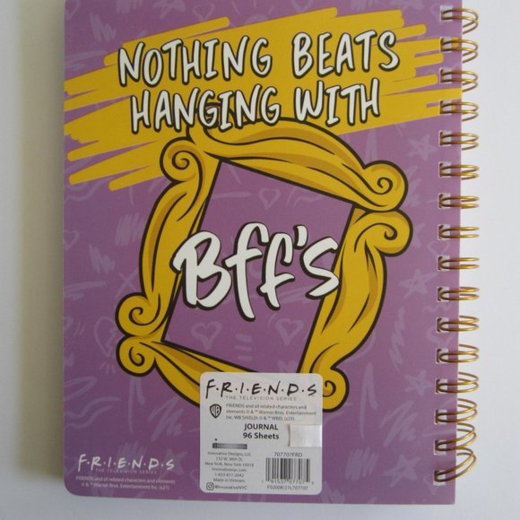FRIENDS | Other | Friends Tv Show Life Is Better With Friends Notebook ...